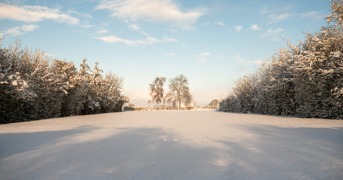 De Rakken | Sneeuw op De Rakken | Aquacamping & Jachthaven De Rakken